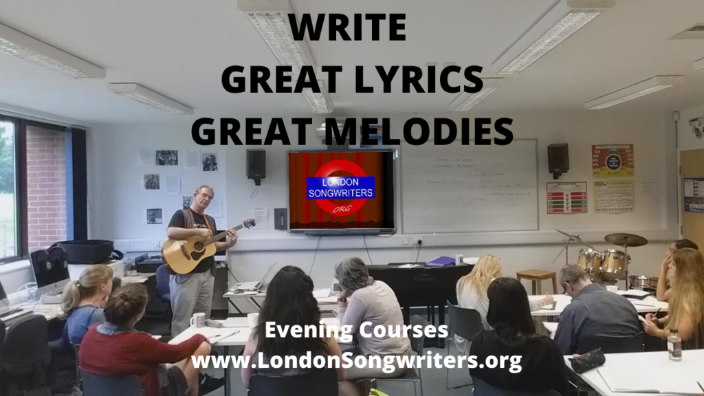 Lyrics & Melody Evening Courses - London Songwriters